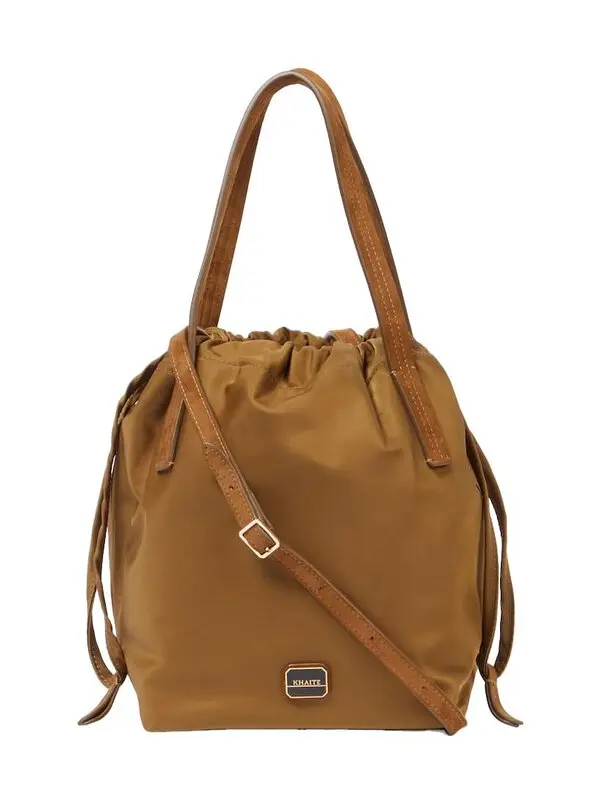 Khaite Rory Medium Bucket Bag - Brown
