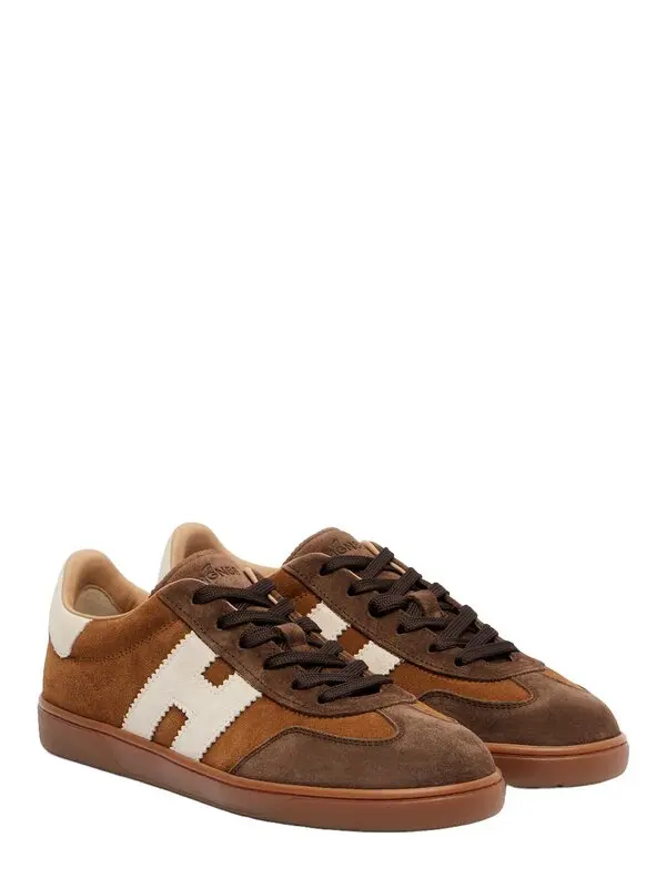 Hogan Suede Sneakers - Brown