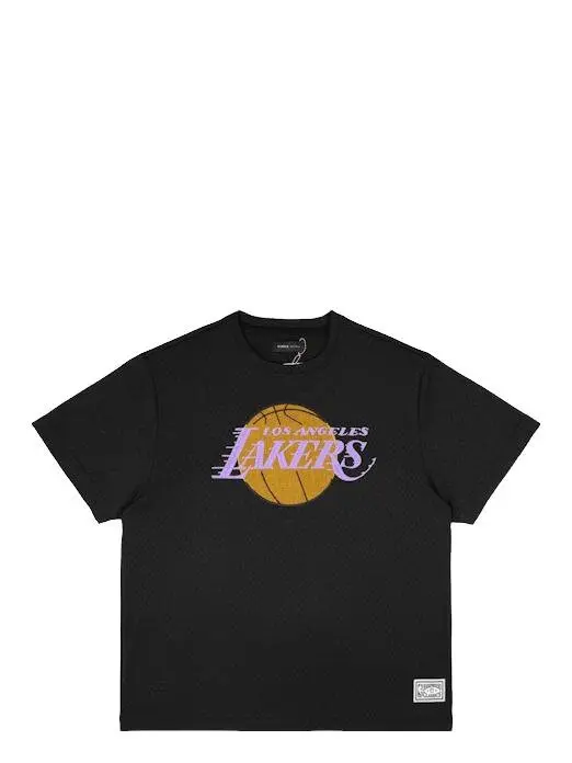 PURPLE BRAND La Lakers Mesh Tee Shirt - Black