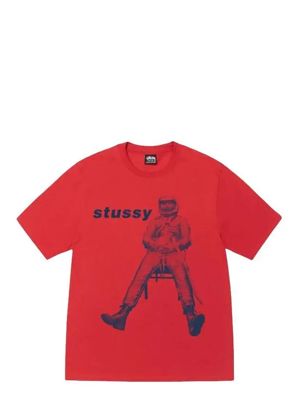 StÜssy Astronaut Tee Shirt - Cayenne