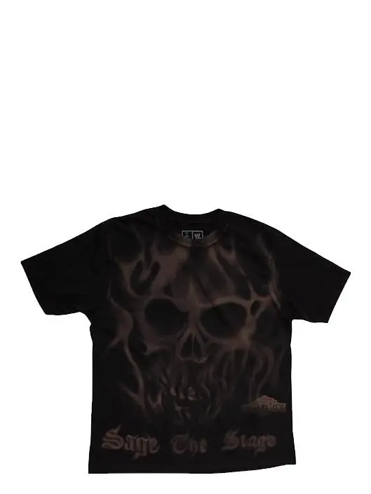 TRAVIS SCOTT X Wwe Sage The Stage Tee Shirt - Black