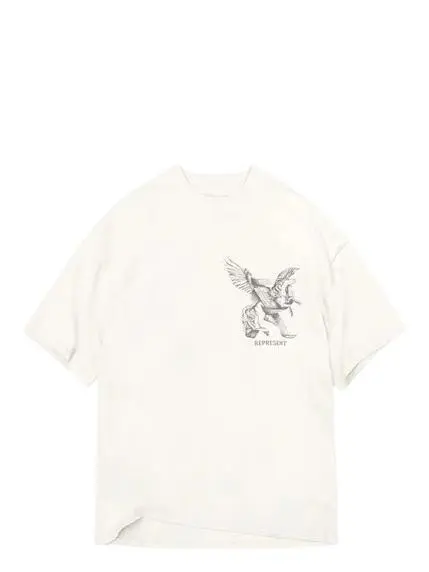 REPRESENT Elegance In Motion Tee Shirt - White