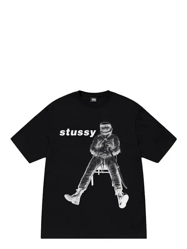 StÜssy Astronaut Tee Shirt - Black