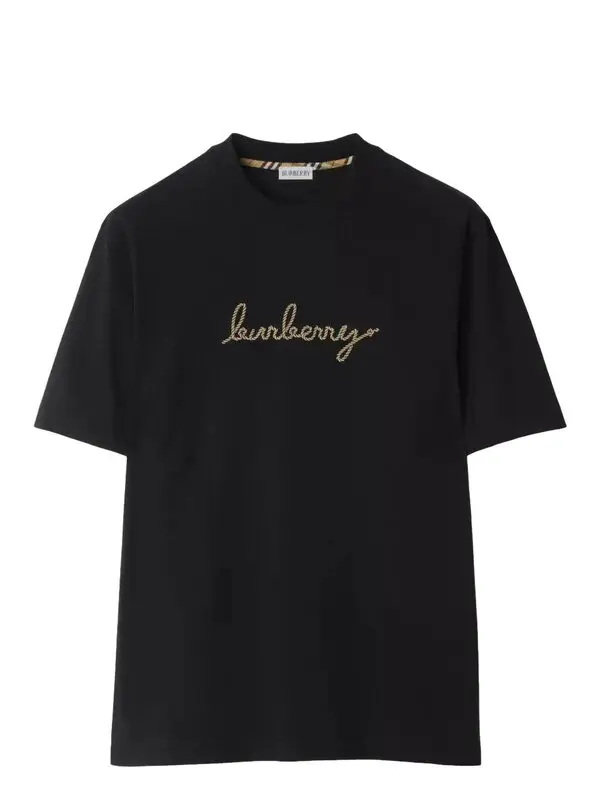 Burberry Cotton T-shirt - Black