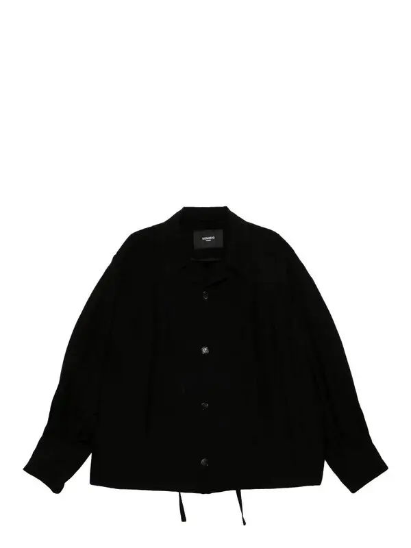 SONGZIO Polydart Collared Jacket - Black