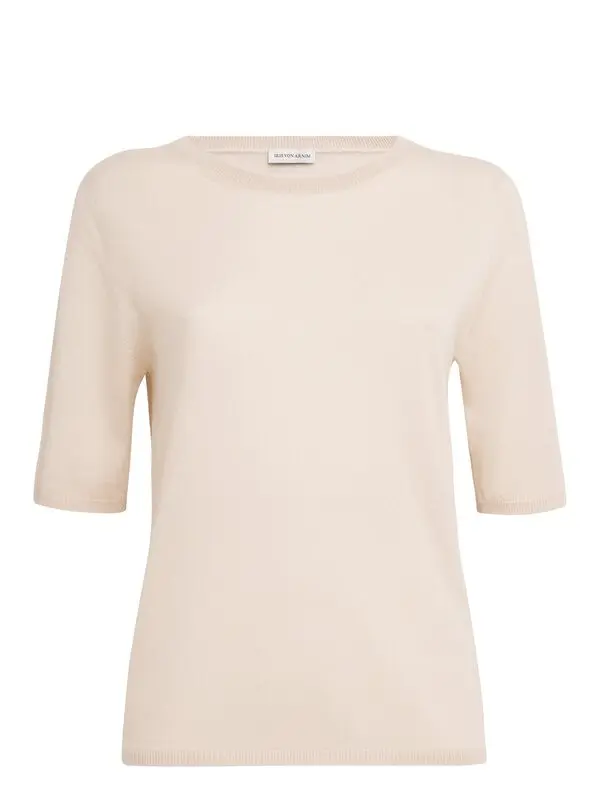 Iris Von Arnim Cashmere Lily Sweater - Pink