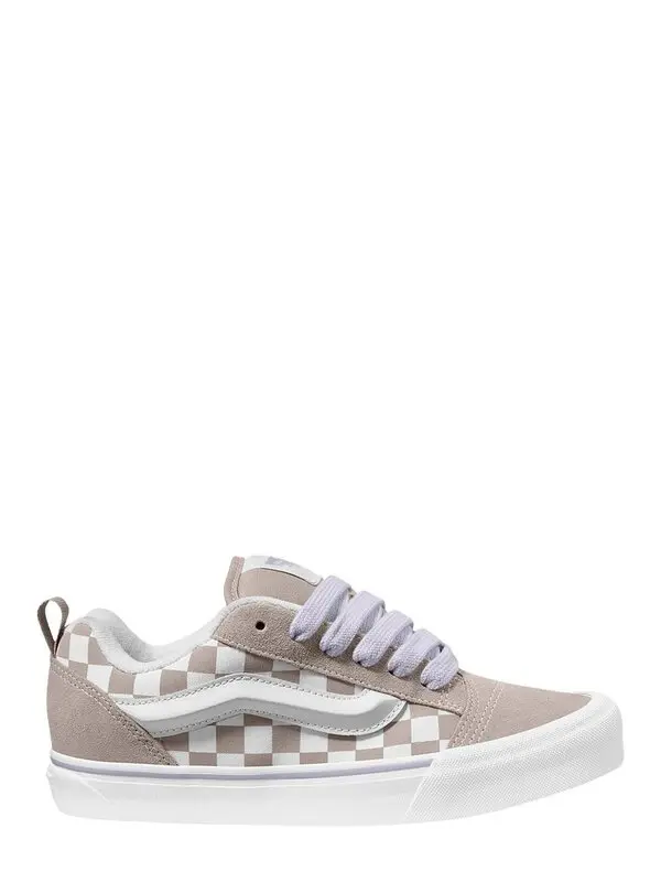 VANS Knu-skool Checkerboard Sneakers - Grey