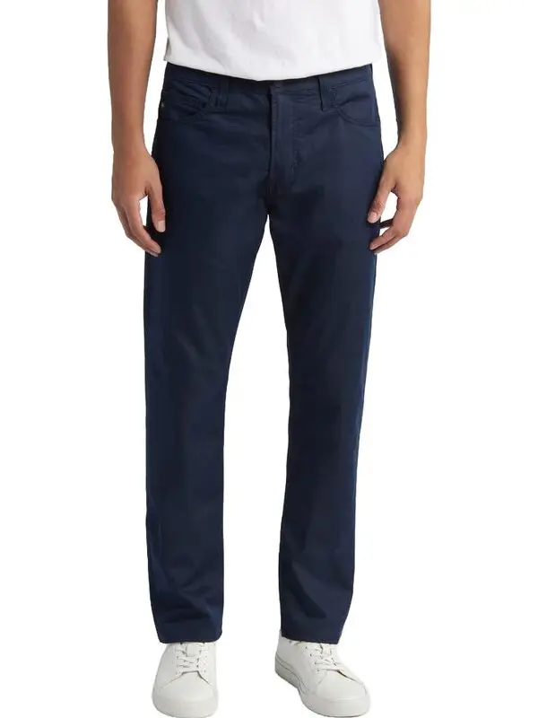 Ag Everett Commuter Performance Slim Straight Pants - Bay Bridge