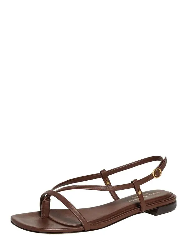 Rag & Bone Giselle Strappy Thong Sandals - Dkmocha