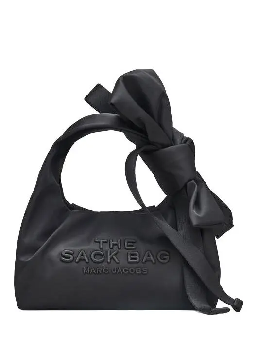Marc Jacobs The Bow Nylon Mini Sack Bag - Black