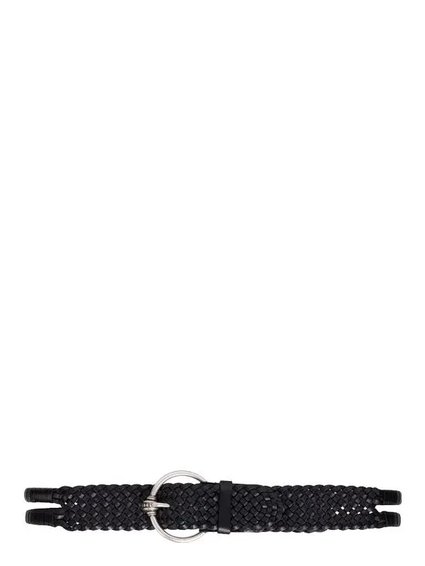 Ba&sh Brisbane Woven Belt - Black