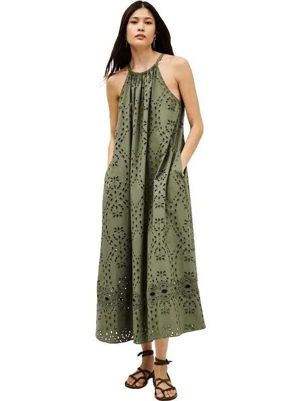 Ba&sh Bonie Maxi Dress - Green