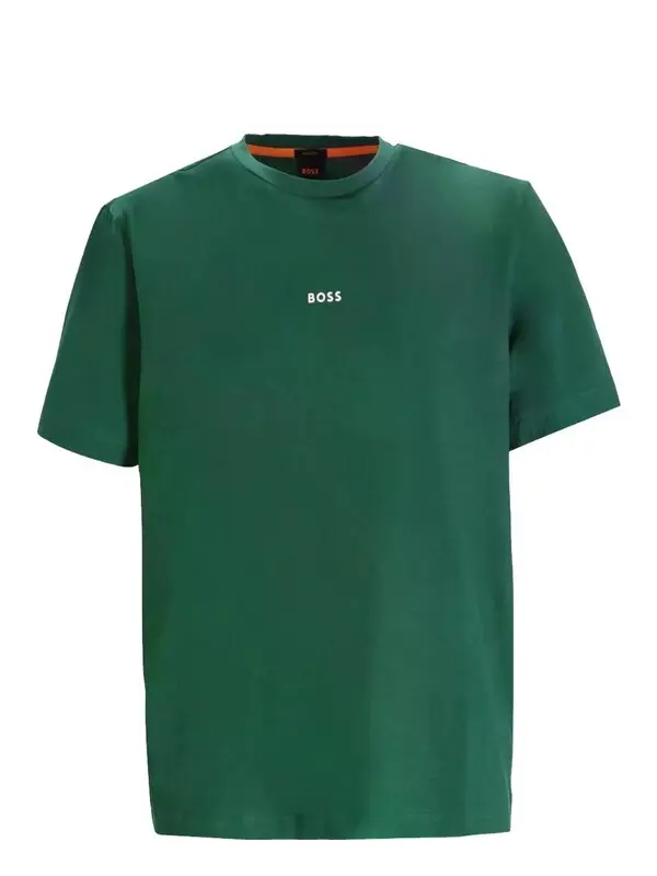 BOSS Logo-print T-shirt - Green