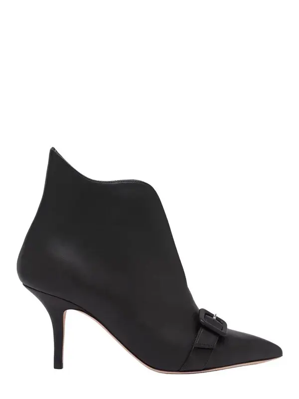 MALONE SOULIERS 70mm Esther Buckled Boots - Black