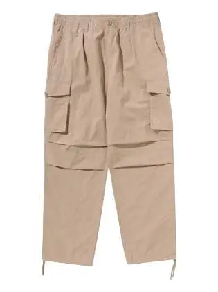 BAPE Ripstop 6 Pocket Relaxed Fit Pants - Beige
