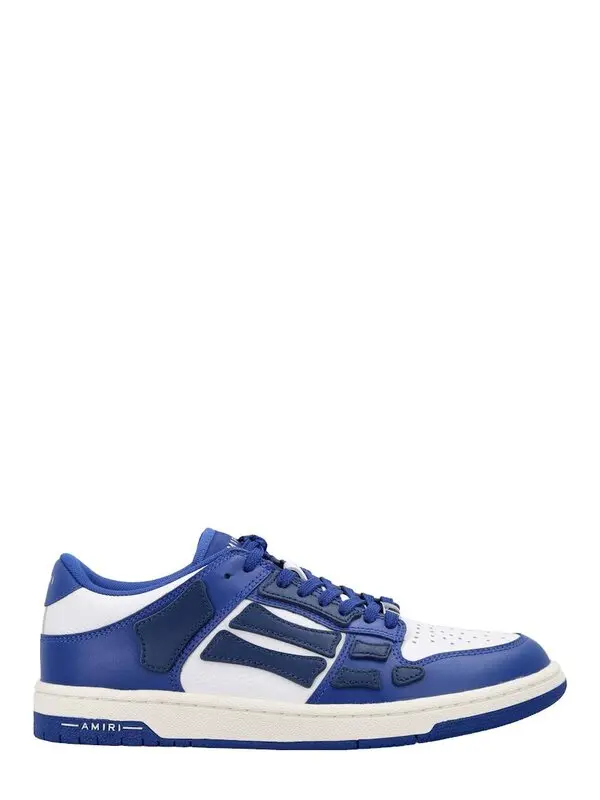 Amiri Skel Top Low Sneakers - Blue/white