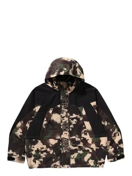 BAPE Map Camo Snowboard Jacket - Green