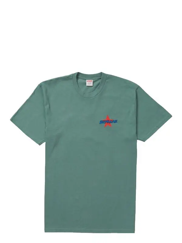 Supreme Money Power Respect Tee Shirt - Dusty Teal