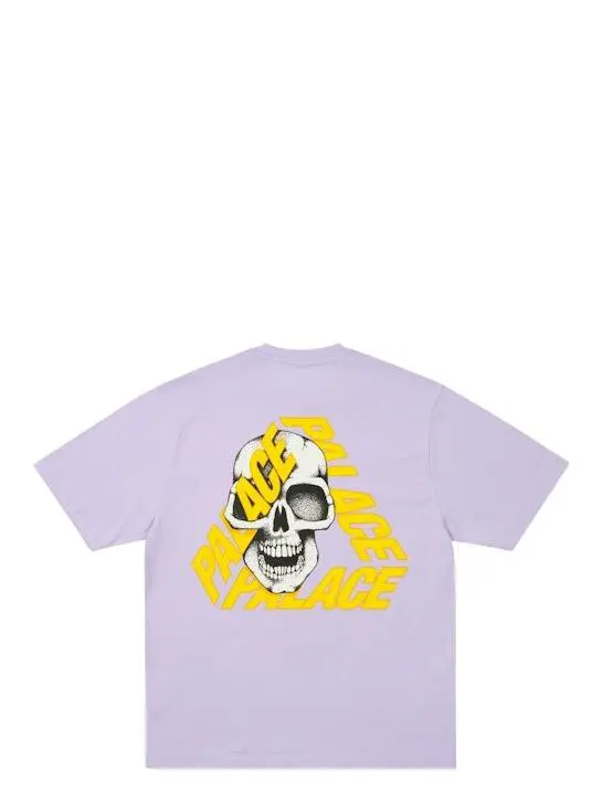 PALACE P3 Skull T-shirt - Pastel Purple