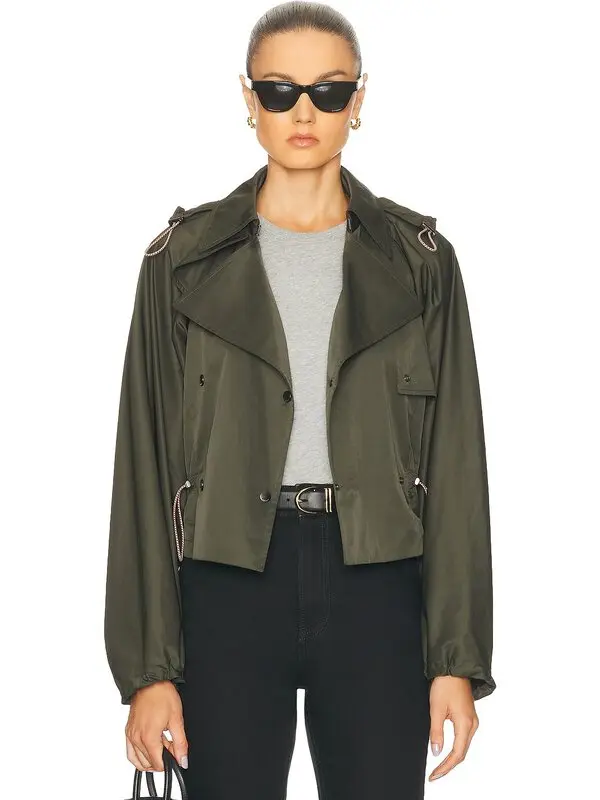 Burberry Belted Coat - Shale