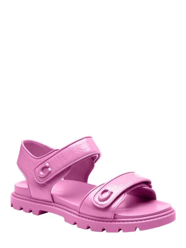 Coach Brynn Sandal - Fuchsia