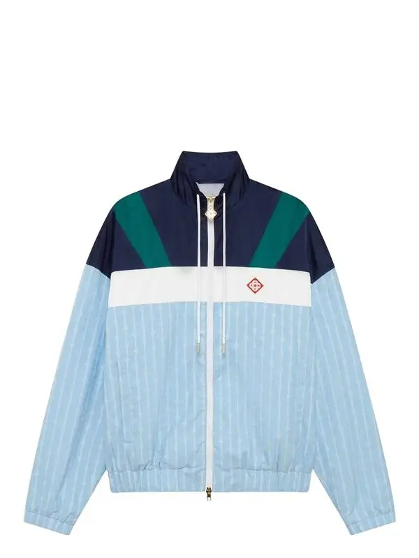 Casablanca Laurel Track Jacket - Blue