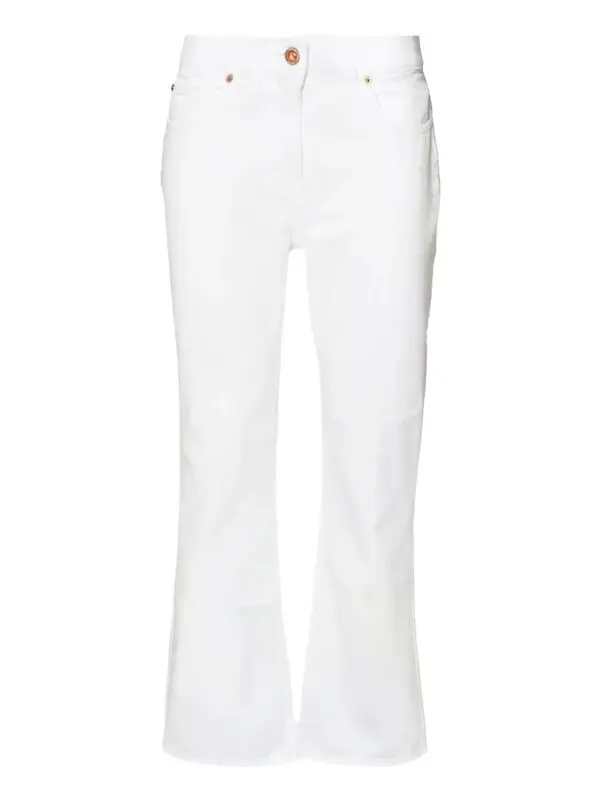 Aspesi Flared Trousers - White