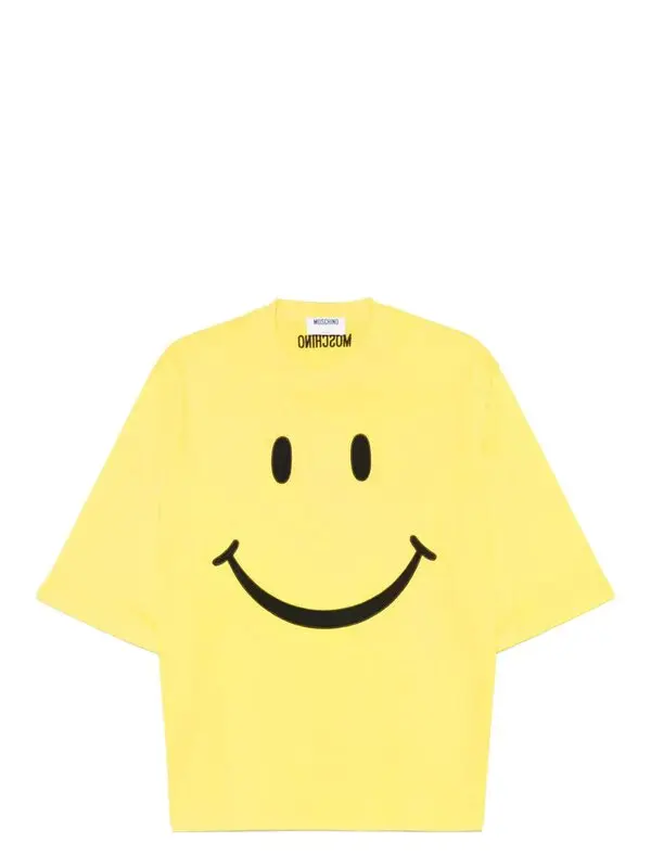 Moschino Printed T-shirt - Yellow