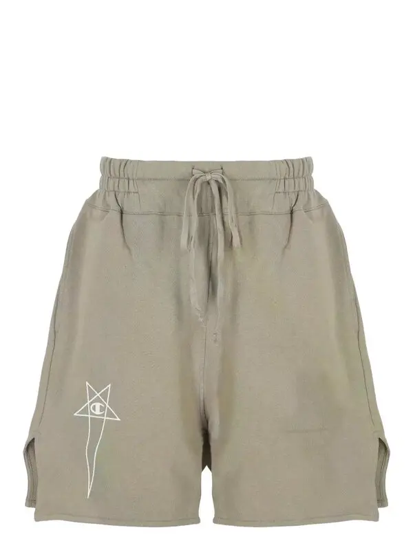 Rick Owens Organic-cotton Shorts - Neutrals