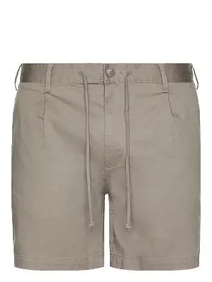 Onia Garment Dye Cotton Drawstring Shorts - Cinder