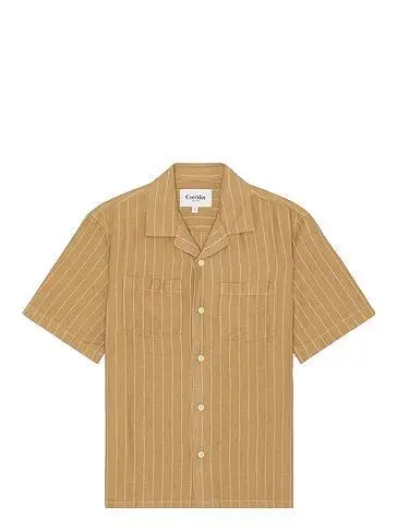 CORRIDOR Boulder Retro Camp Shirt - Tan