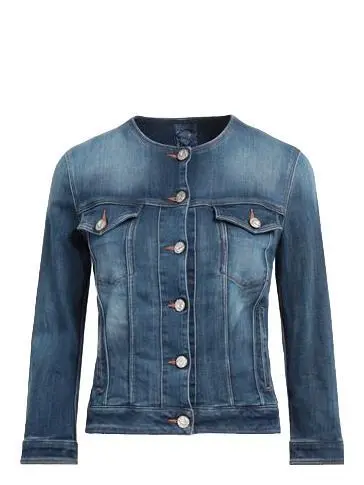 JACOB COHЁN Denim Outerwear - Blue