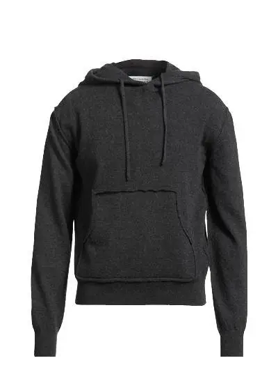 MAISON MARGIELA Knitted Wool-cashmere Hooded Sweater - Grey