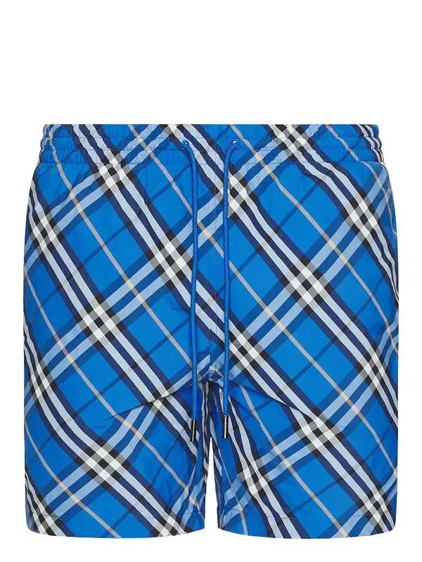 Burberry Check Swim Shorts - Hyacinth Ip Check
