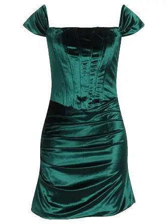 JIJIL Mini Bodycon Dress - Green