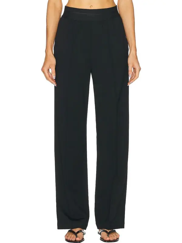 Helmut Lang Straight Leg Trouser - Black