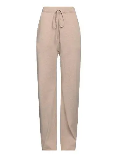 MAISON MARGIELA Flared Knit Pants - Beige