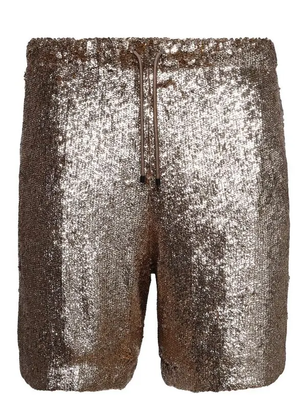Dries Van Noten Piperi Shorts - Gold