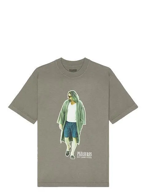 PLEASURES Dude Tee - Charcoal