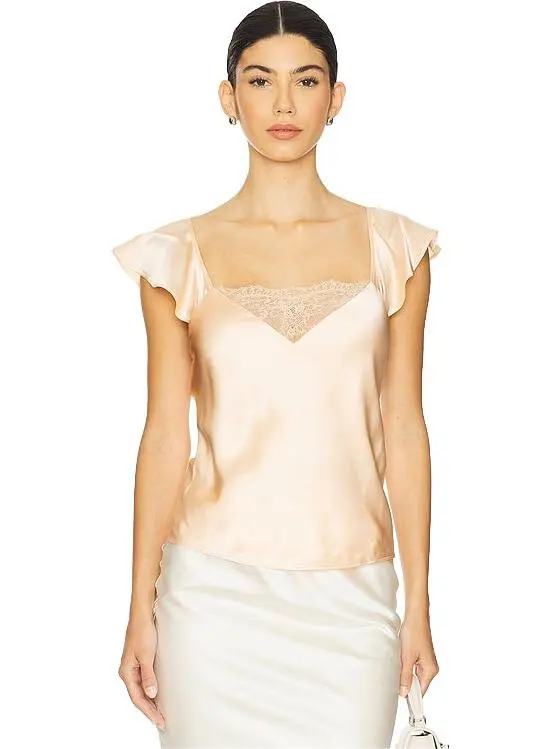 Cami Nyc Sinead Top - Light Peach