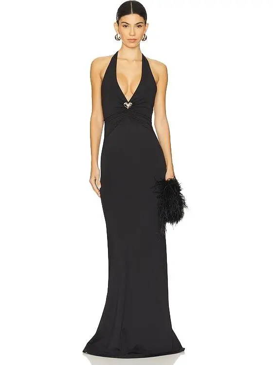 OW X Vesper Maxi Dress - Black