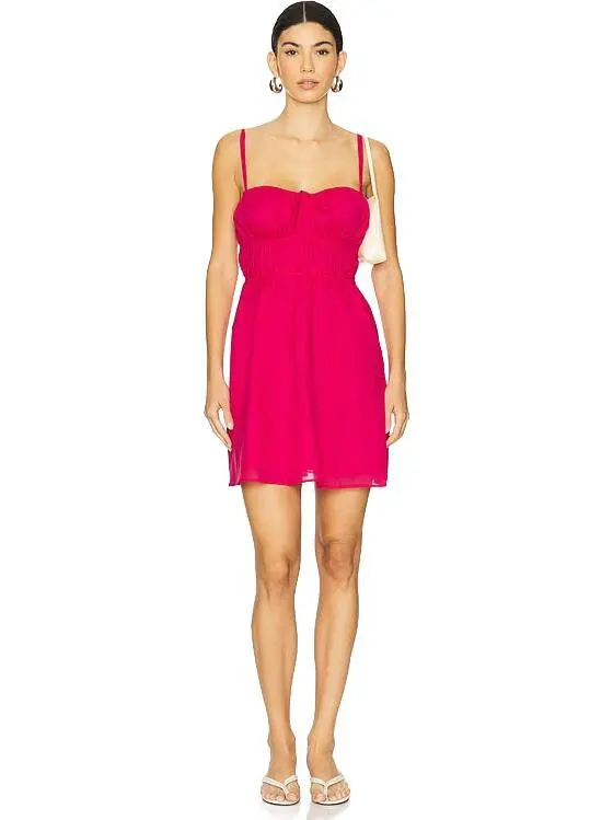 Steve Madden Heather Dress - Cranberry