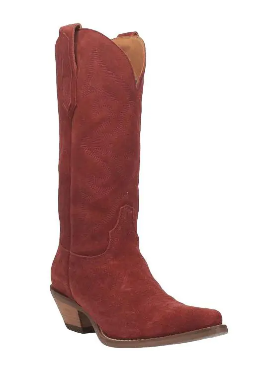 DINGO Out West Cowboy Boot - Cranberry