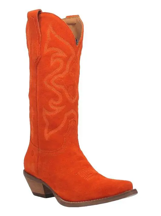DINGO Out West Cowboy Boot - Orange