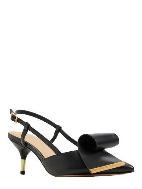 Ted Baker London Pointed Toe Slingback Pump - Black