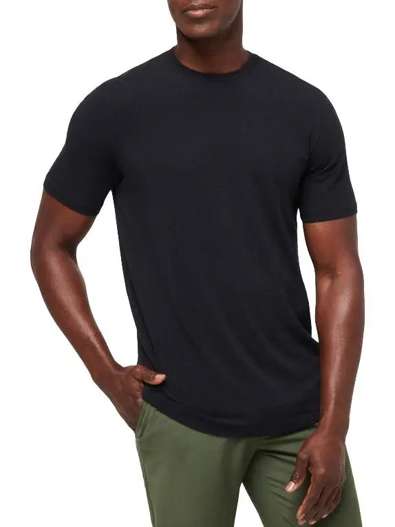 Travis Mathew Cloud Crewneck T-shirt - Black