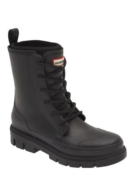 Hunter Diana Waterproof Rain Boot - Black/ Black/ Black