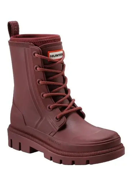 Hunter Diana Waterproof Rain Boot - Burgundy