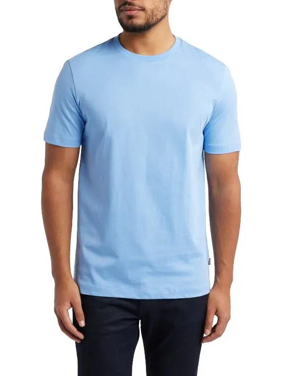 BOSS Thompson Solid T-shirt - Bright Blue