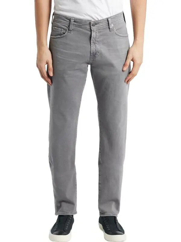 Ag Tellis Slim Fit Jeans - 7 Years Sulfur Storm Grey